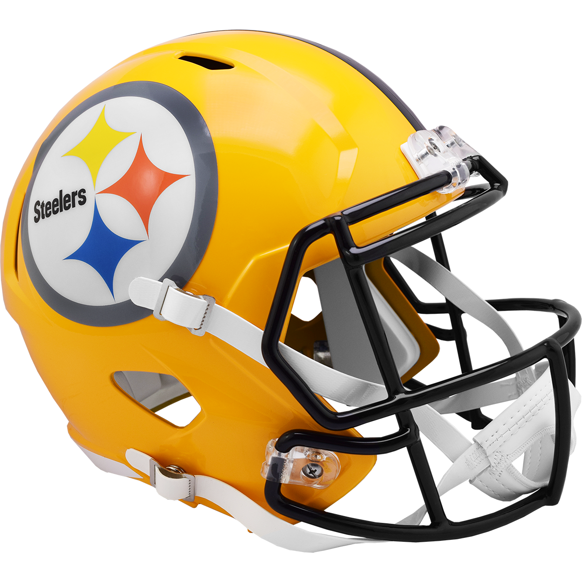 Pittsburgh Steelers Replica Speed Gold | Throwback Helmets | NFL ... Pittsburgh Steelers Replica Speed Gold | Throwback Helmets | NFL ...