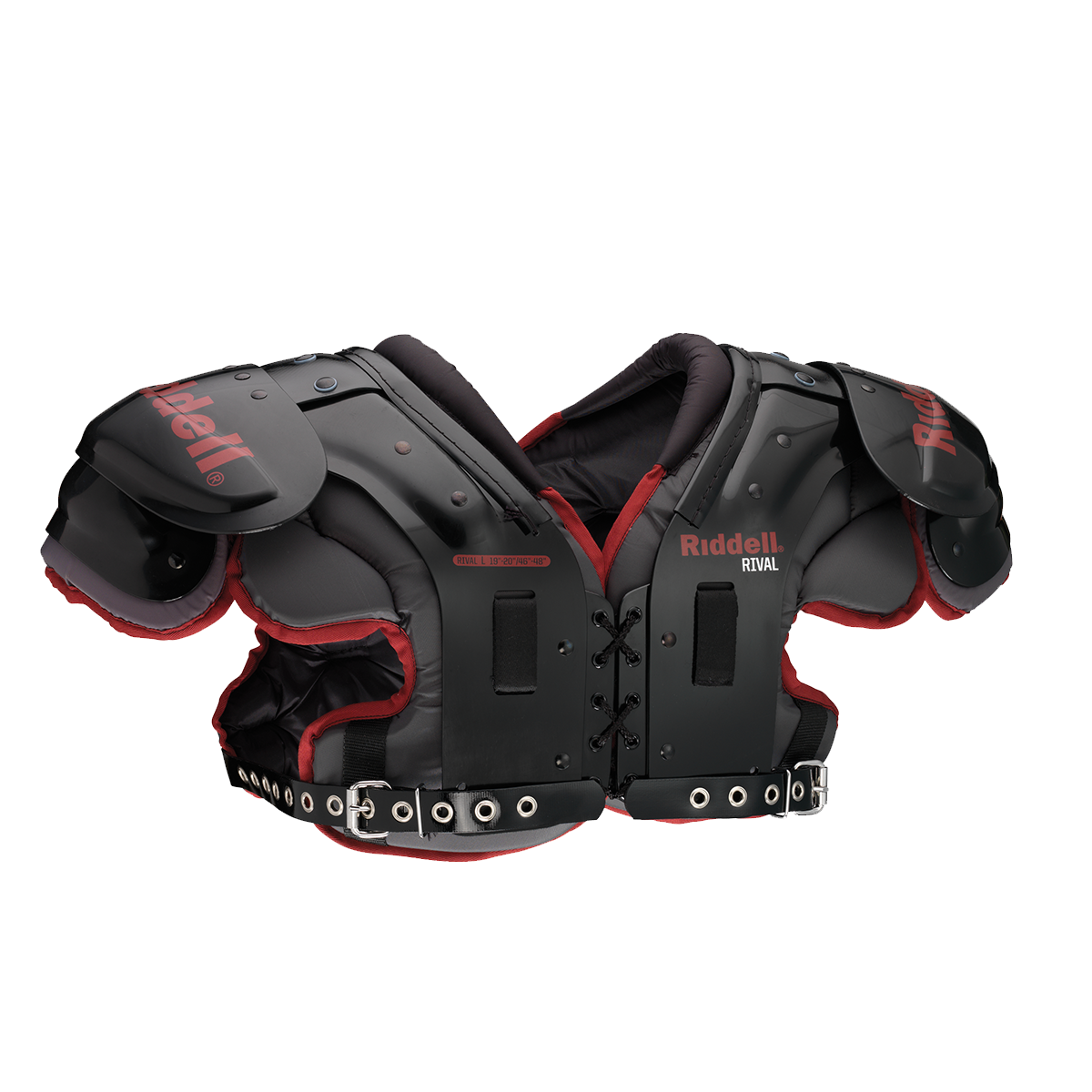 Football Shoulder Pad Dimensions at Ebony Heritage blog